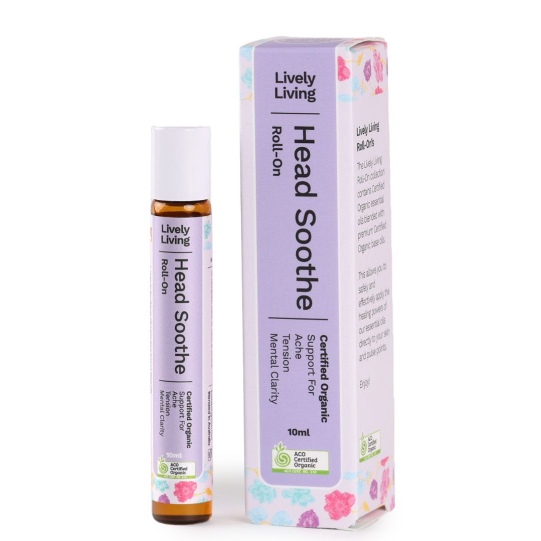 Lively Living Roll On - HEAD SOOTHE | 10ml – Natural Good Life