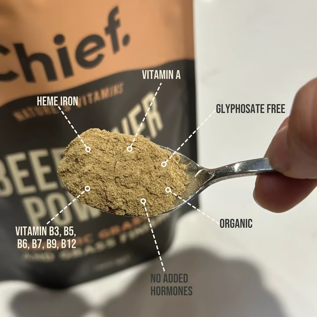 Chief. - Organic Beef Liver Powder 180g – Natural Good Life