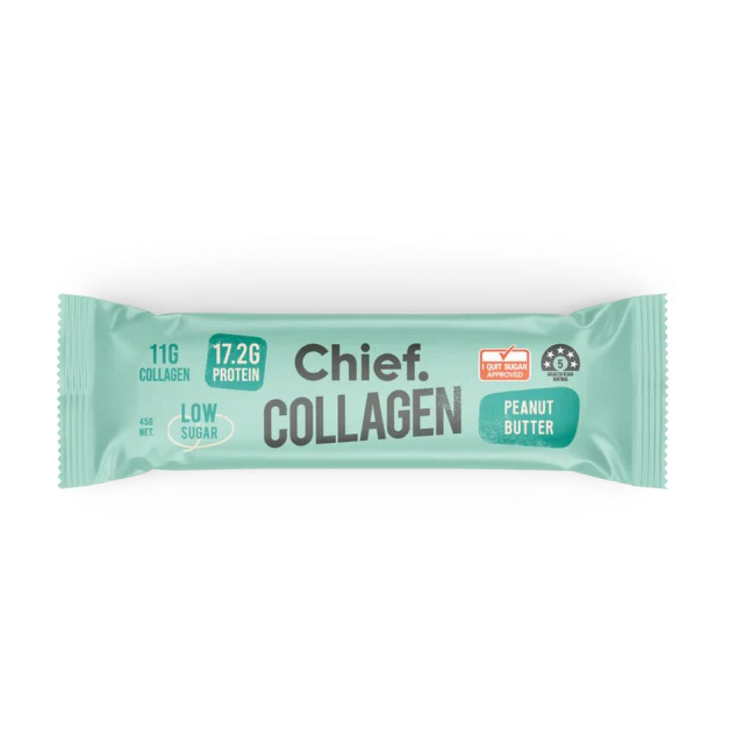 Chief. - Collagen Protein PEANUT BUTTER Bar – Natural Good Life