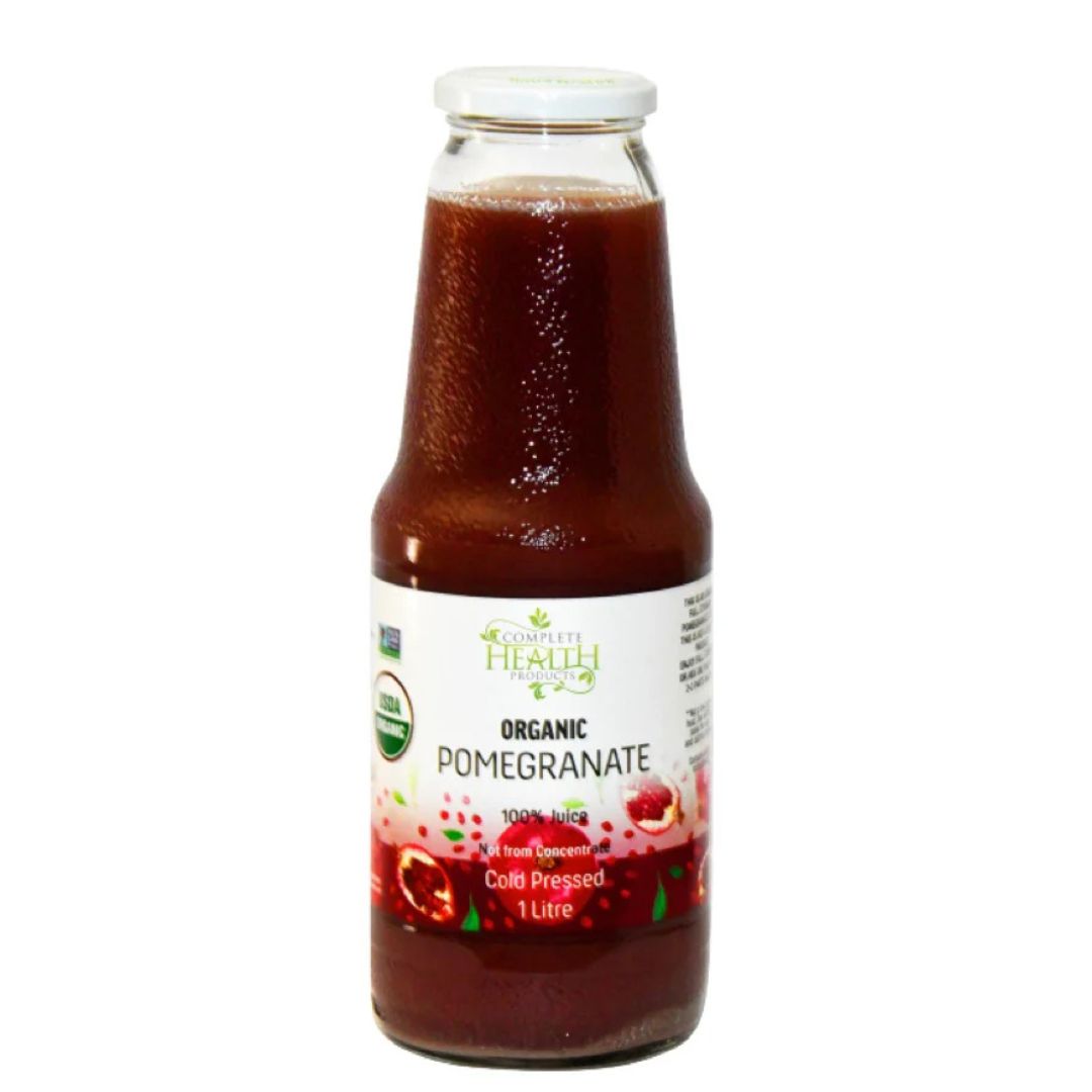 Complete Health Products - 100% POMEGRANATE Organic Juice 1L – Natural ...