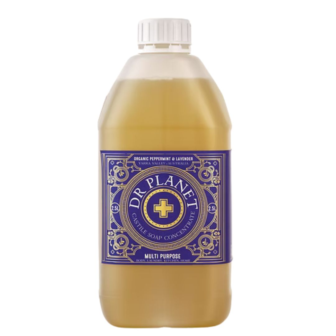 Dr Planet - ORGANIC Castile Soap PEPPERMINT & LAVENDER – Natural Good Life