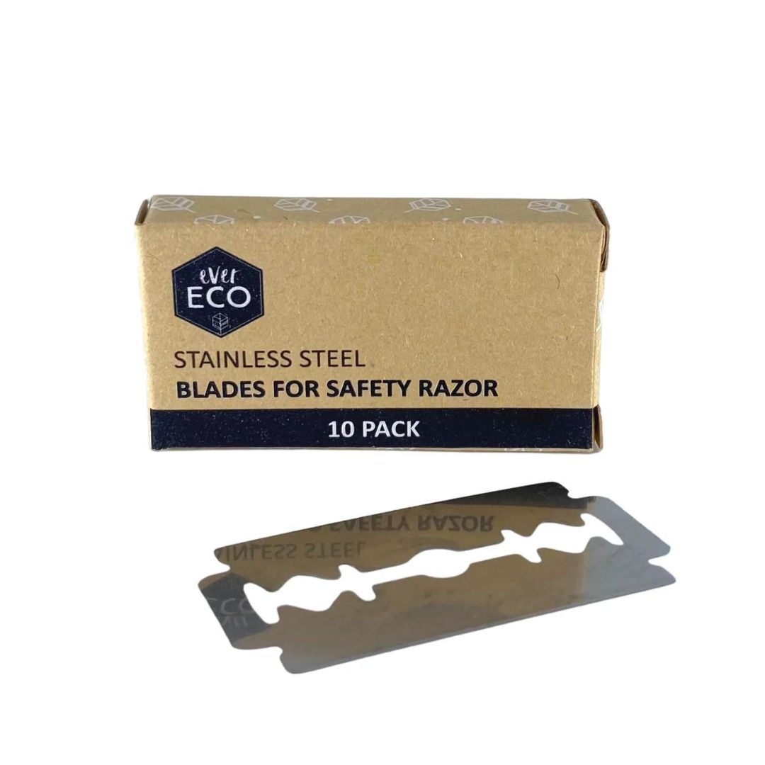 Ever Eco - Double Edge Safety Razor Blade Refills - 10 Pack – Natural ...
