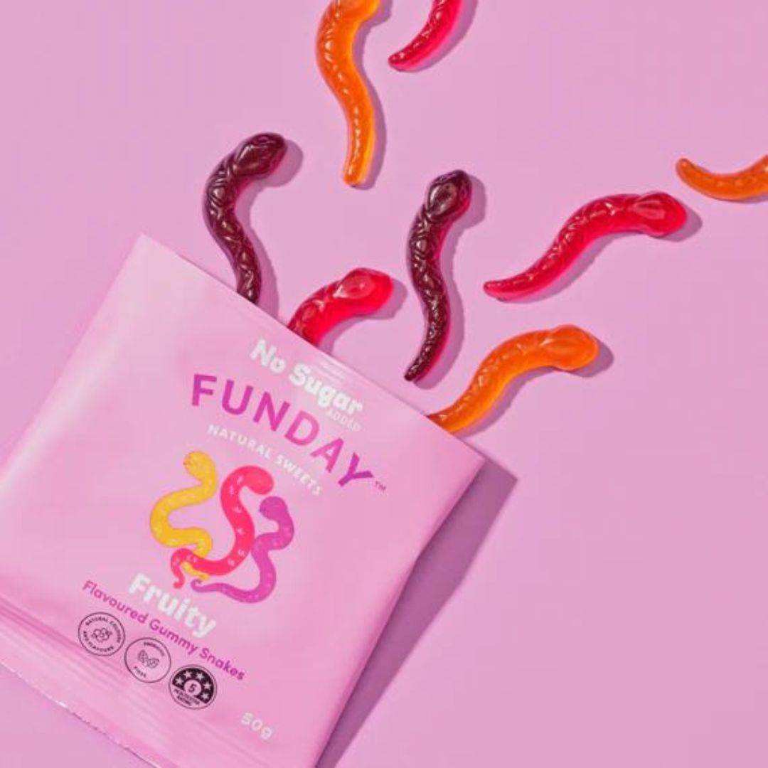 Funday Sweets - Fruity Gummy Snake | 50g – Natural Good Life