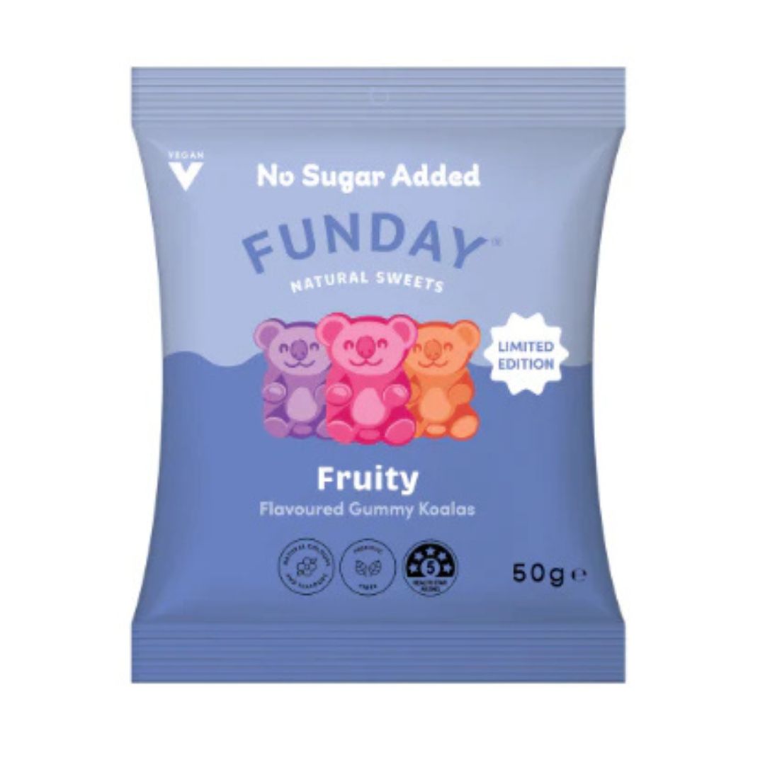 Funday Sweets - Fruity Gummy Koalas 50g – Natural Good Life