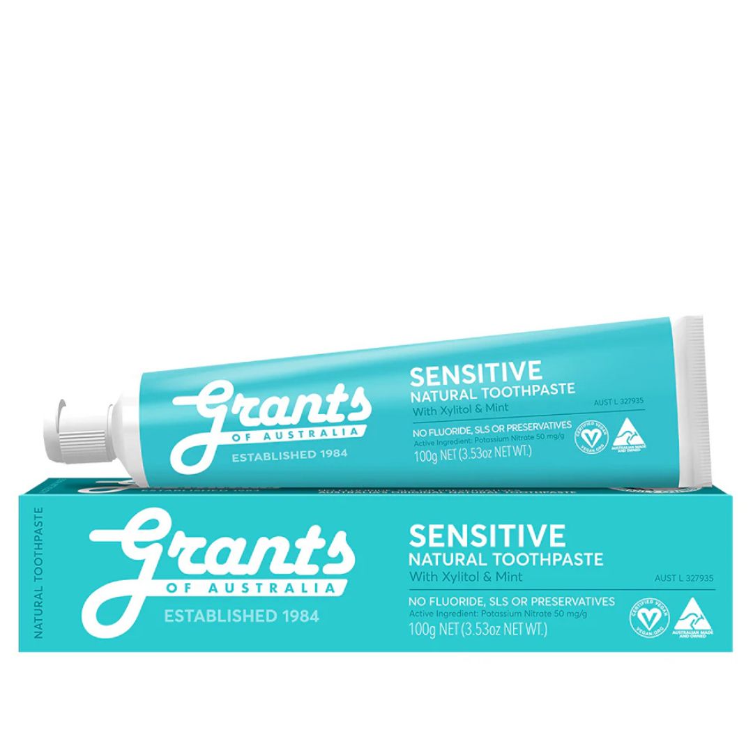 Grants of Australia - Sensitive Fluoride Free Toothpaste – Natural Good ...