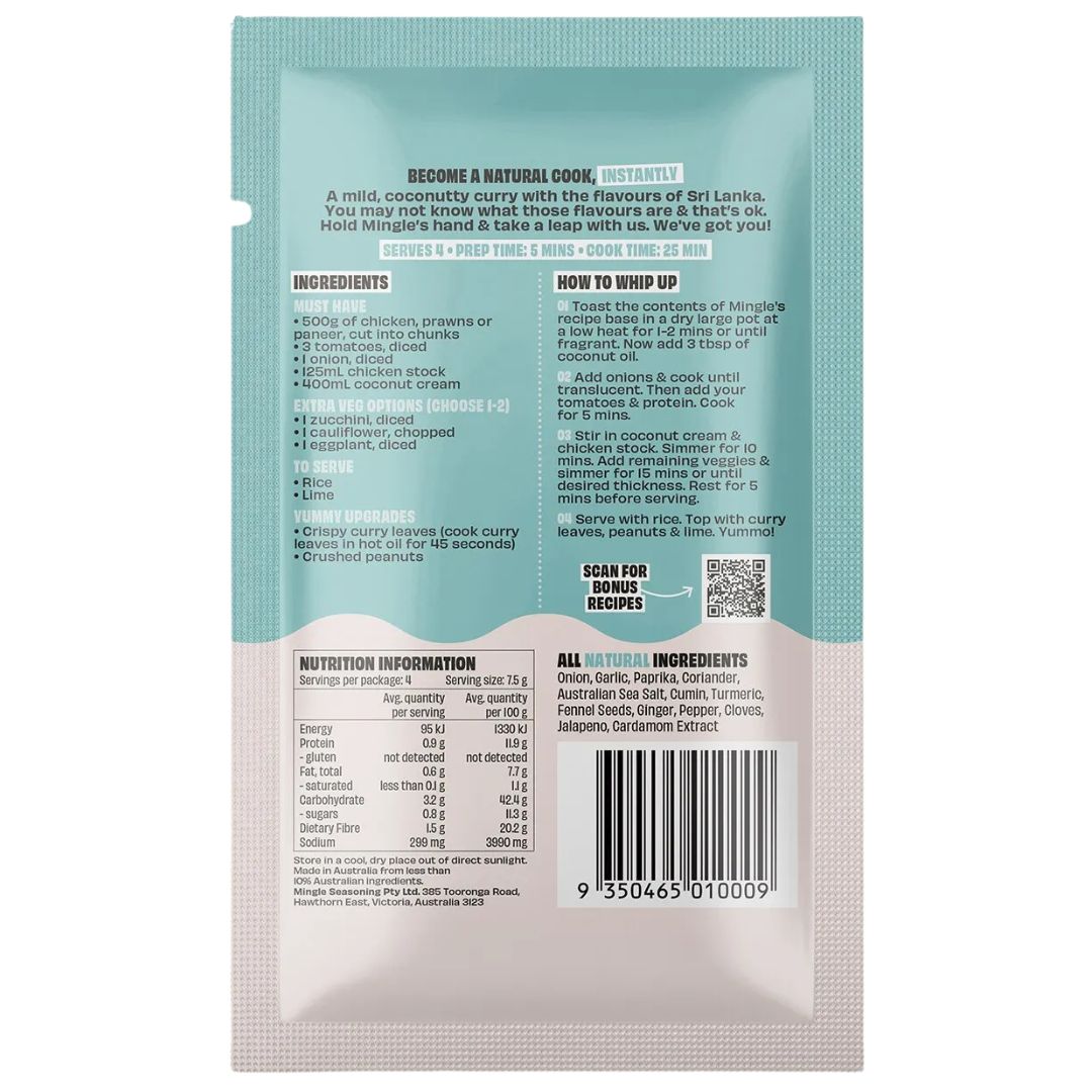 Mingle - Sri Lankan Recipe Base – Natural Good Life