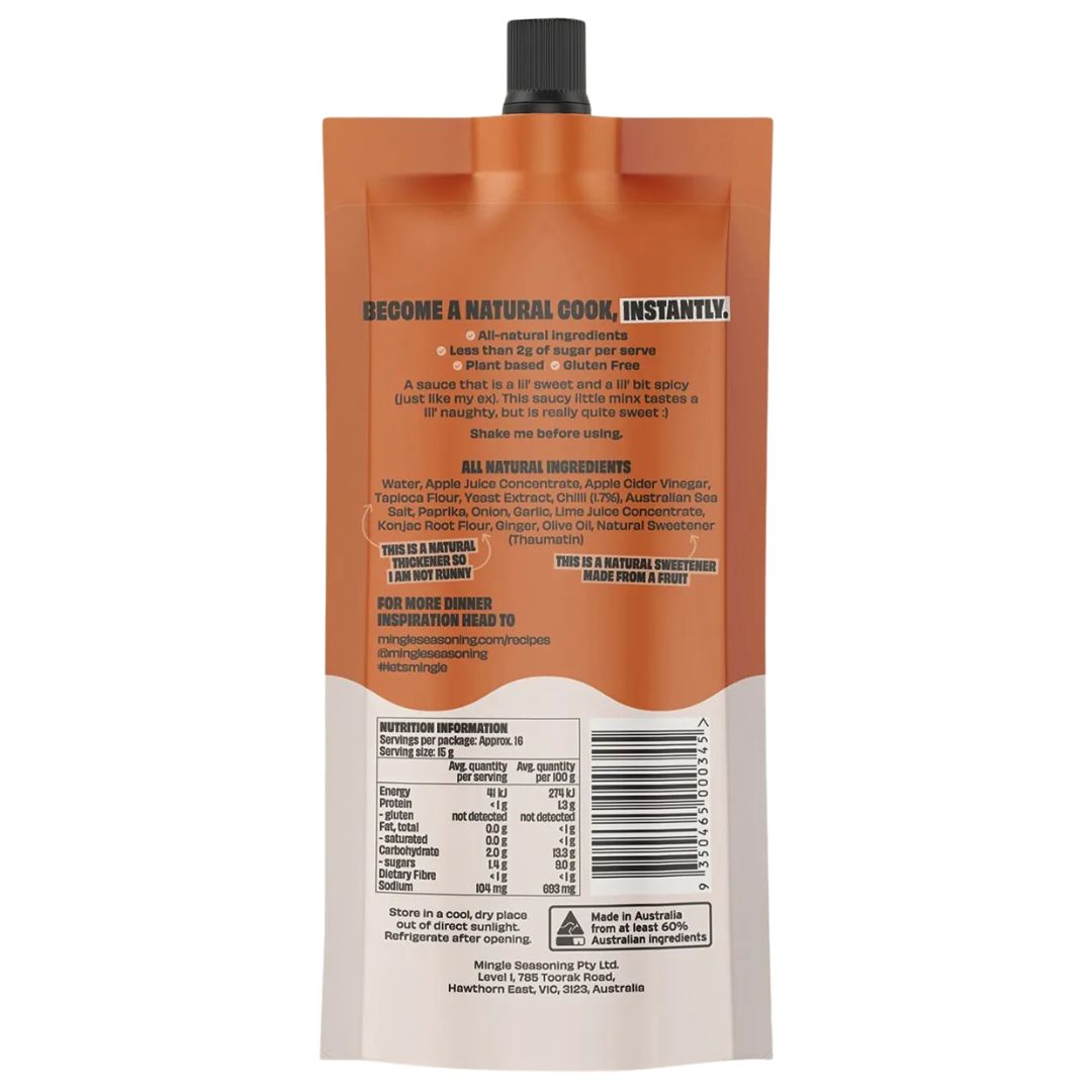 Mingle - Sweet Chilli Sauce – Natural Good Life