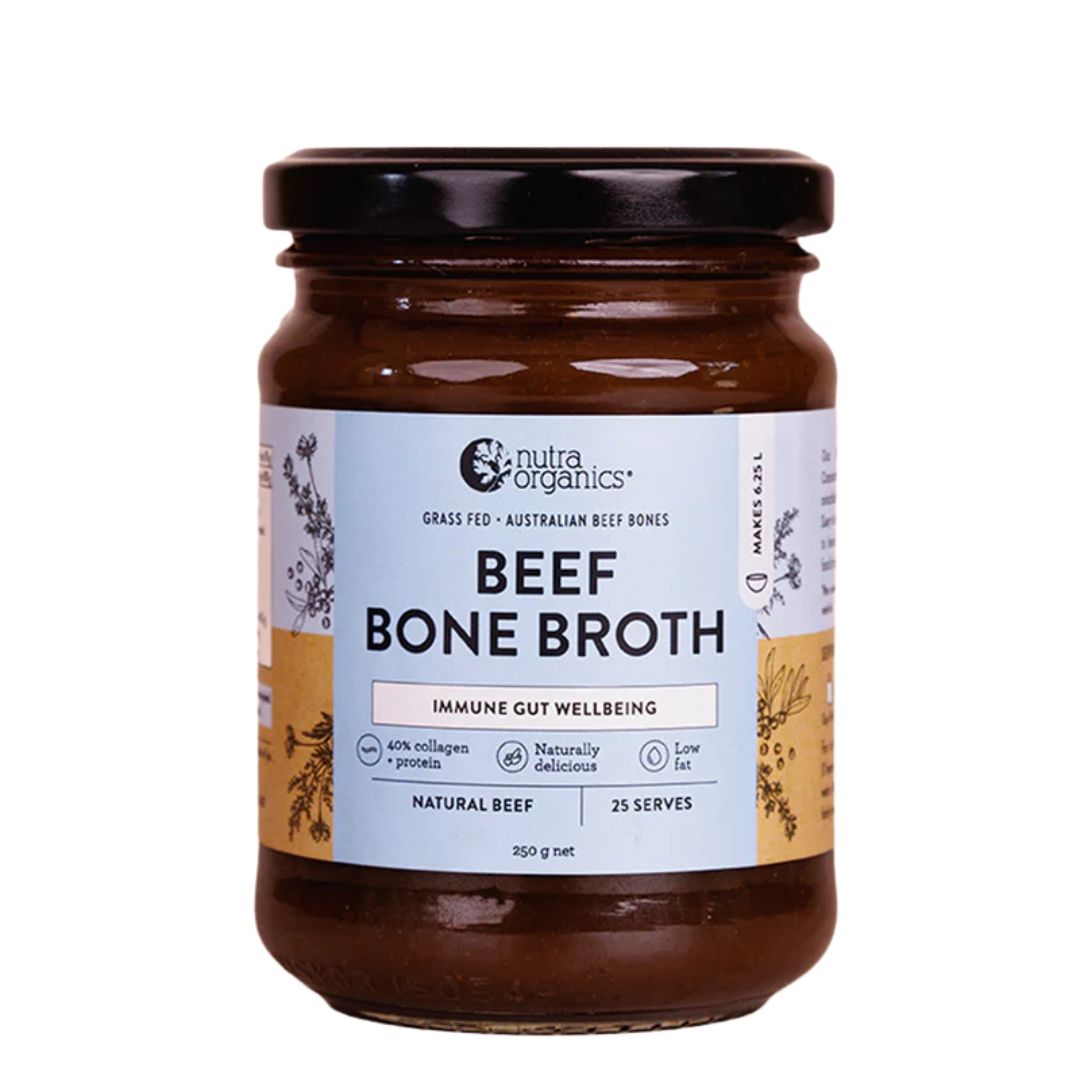 Nutra Organics - Beef Bone Broth NATURAL – Natural Good Life