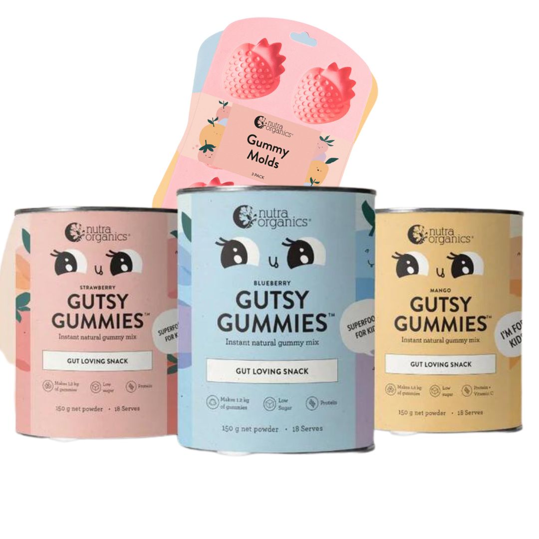 BUNDLE Nutra Organics - ULTIMATE Gutsy Gummies PACK – Natural Good Life