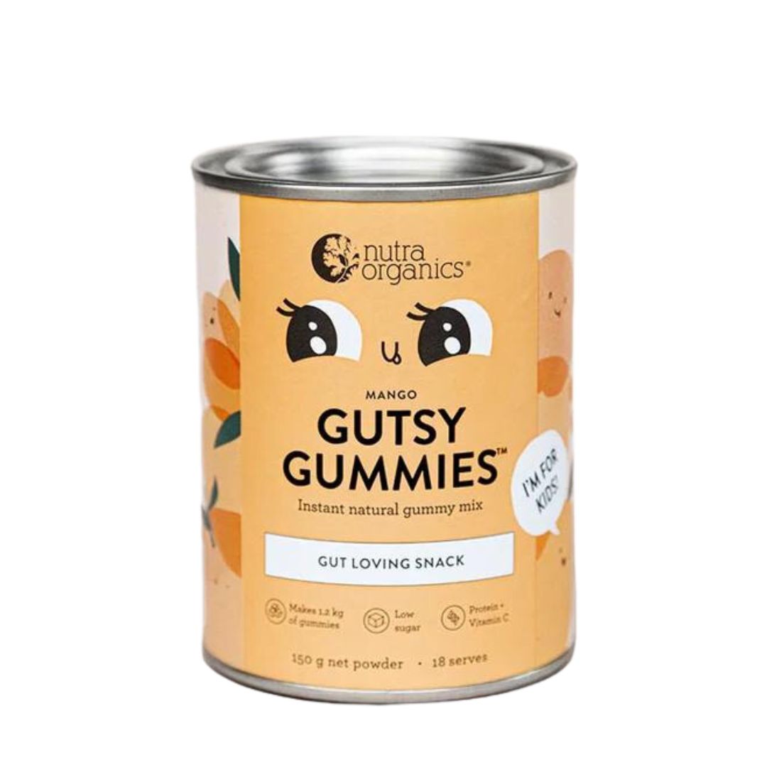 Nutra Organics - Gutsy Gummies MANGO – Natural Good Life