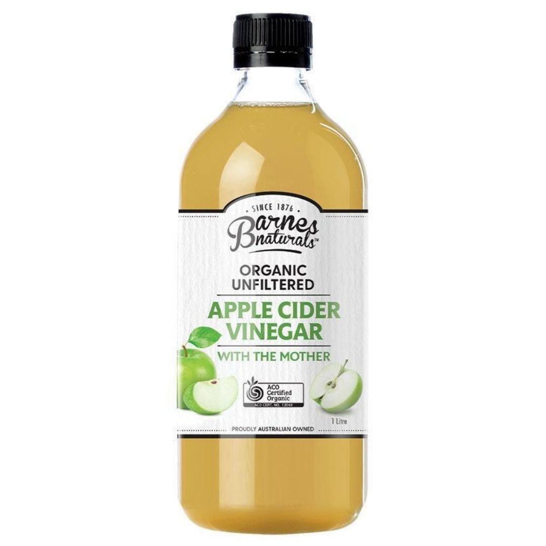Barnes Naturals - Organic Apple Cider Vinegar with Mother – Natural ...