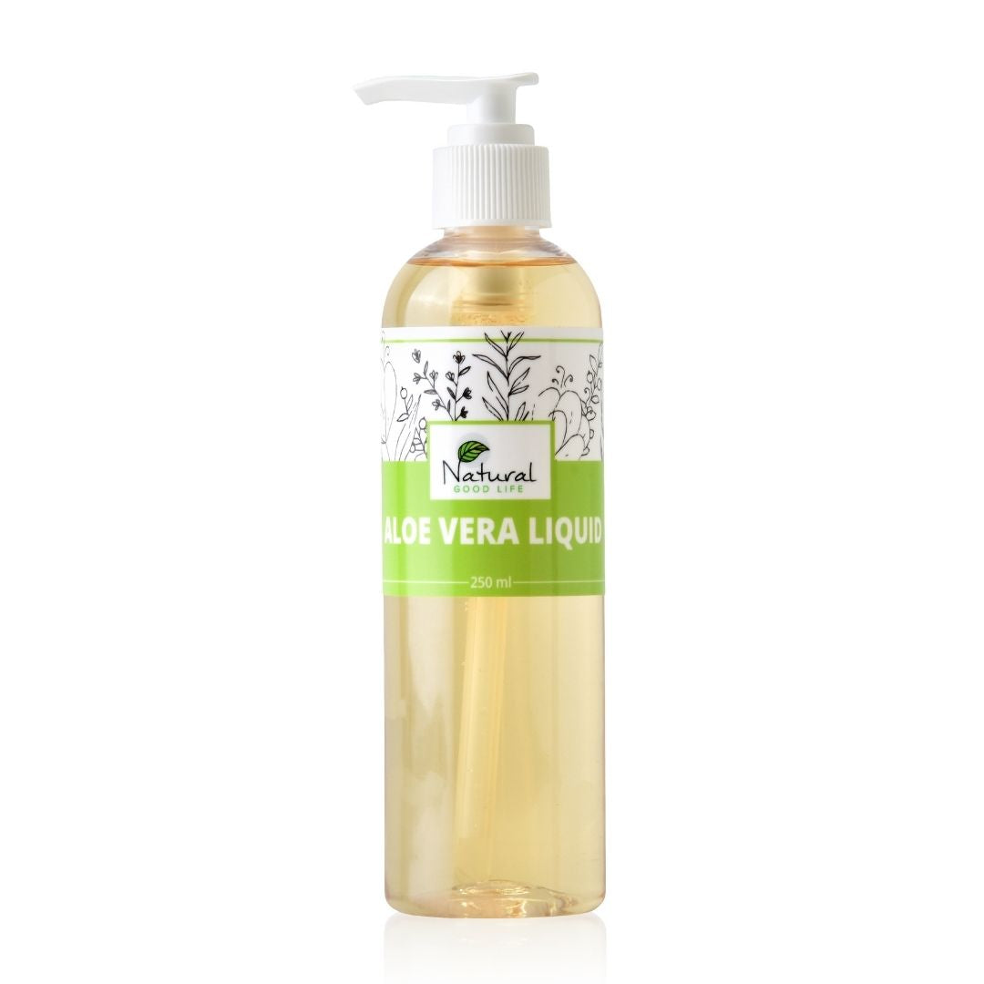Aloe Vera Liquid (with pump top) – Natural Good Life