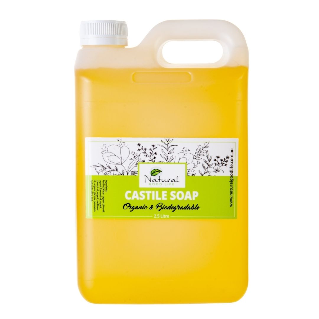 Castile Soap - Unscented – Natural Good Life