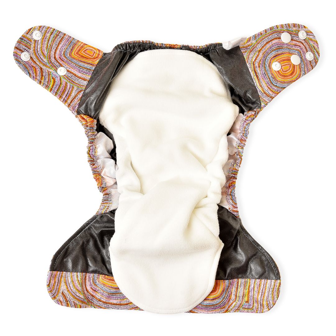 Bare and Boho - Reusable Cloth Nappy ONE SIZE (Australiana Design ...