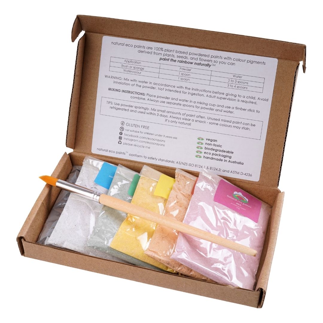 Eco Art & Craft - Natural Eco Paints SAMPLER – Natural Good Life