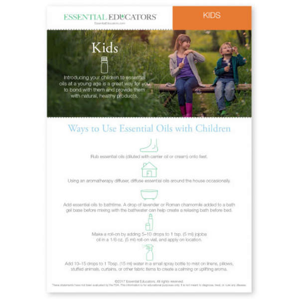 Essential Educators: "Kids" Mini Tear Pad (50 Sheets) – Natural Good Life