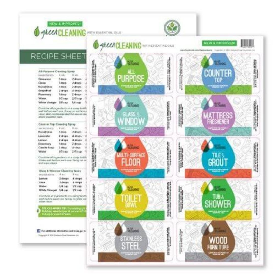 Labels and Recipes - Green Cleaning – Natural Good Life