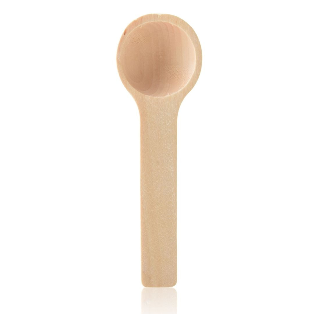Round Wooden Scoop SMALL – Natural Good Life
