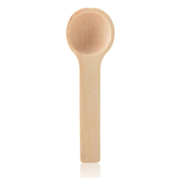 Round Wooden Scoop SMALL – Natural Good Life